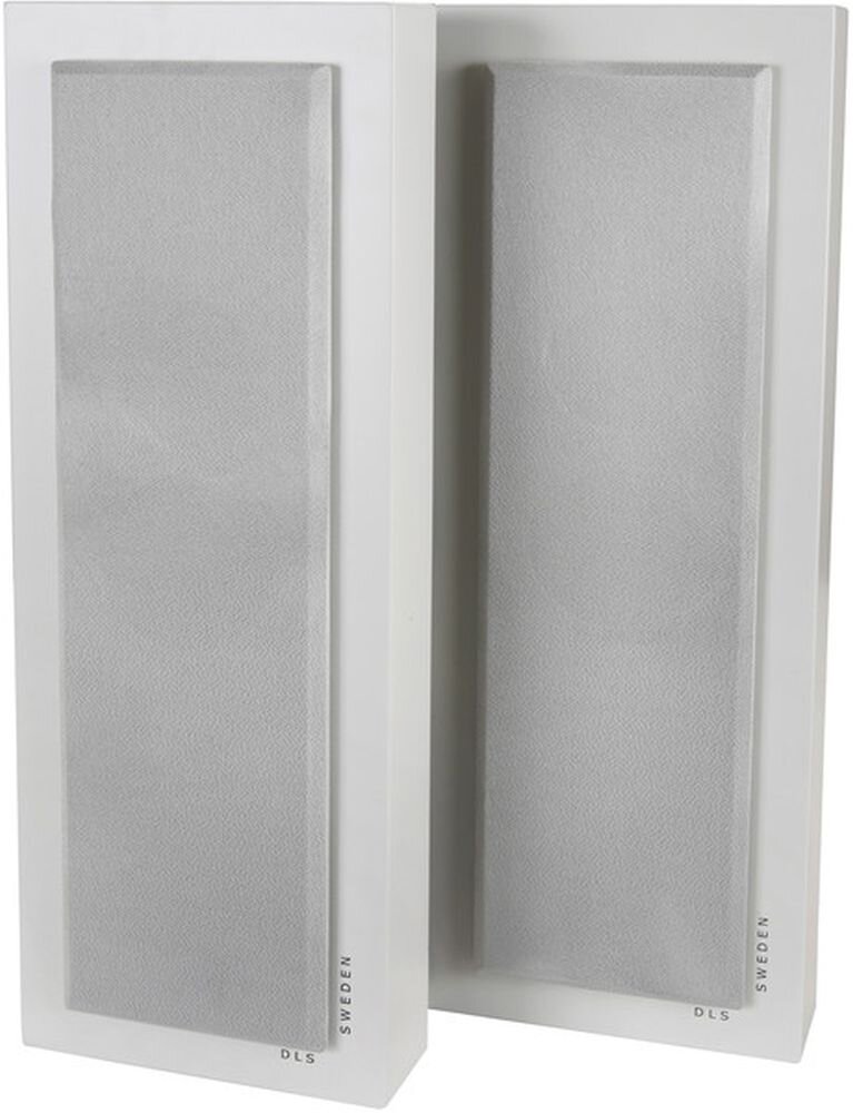 DLS Flatbox Slim Large - white wall speaker box